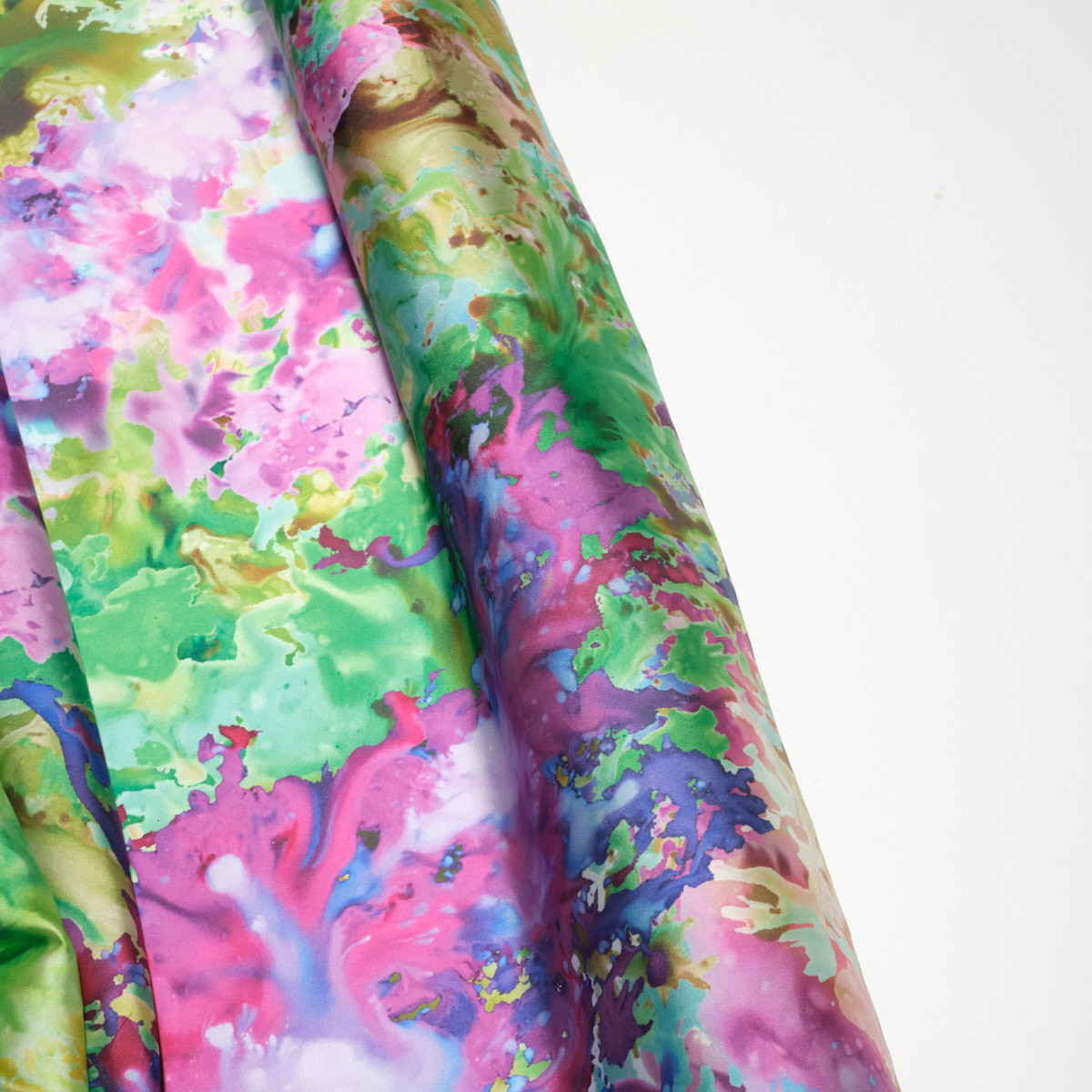 Matase imprimata digital pictură abstractă