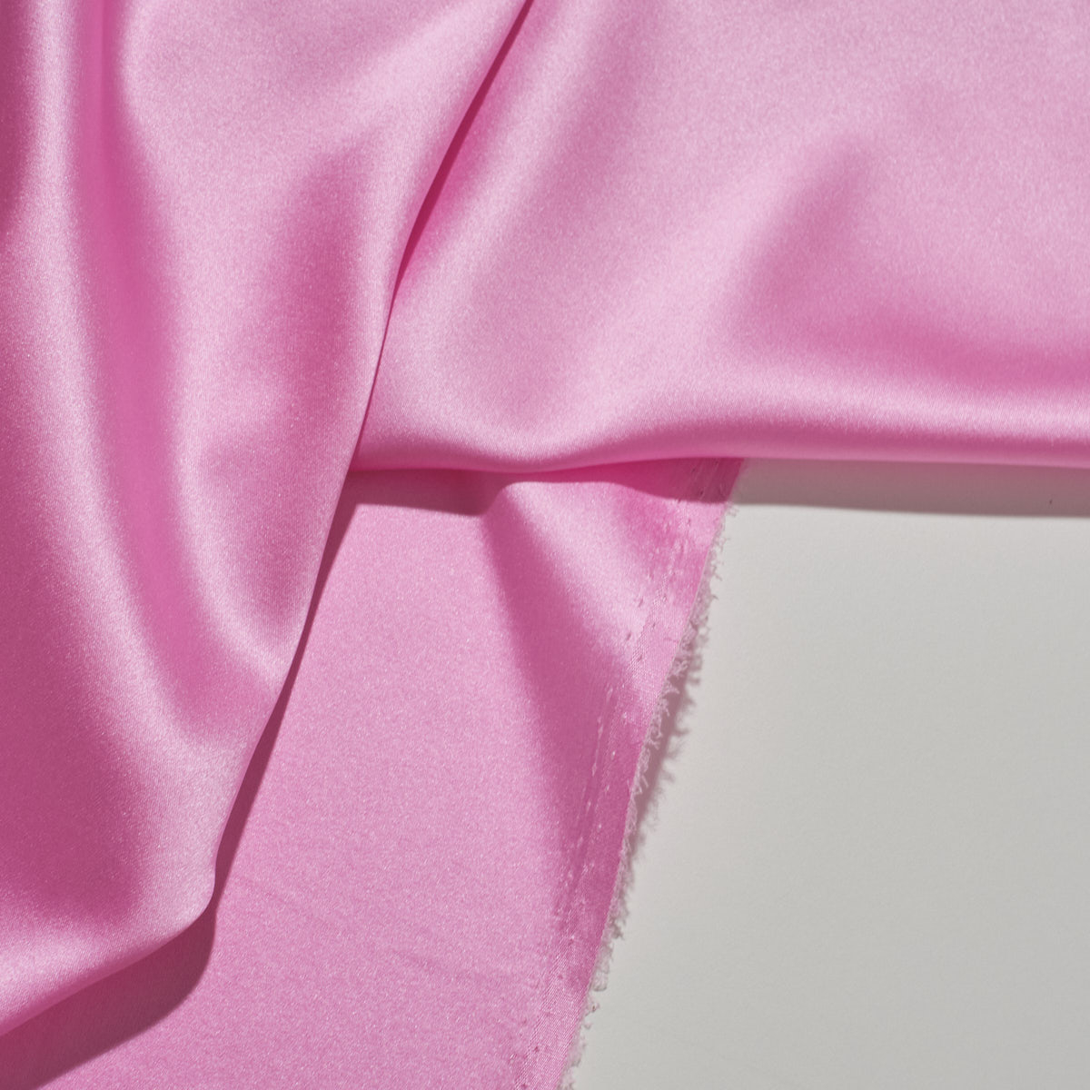 Matase naturala elastica roz lavanda