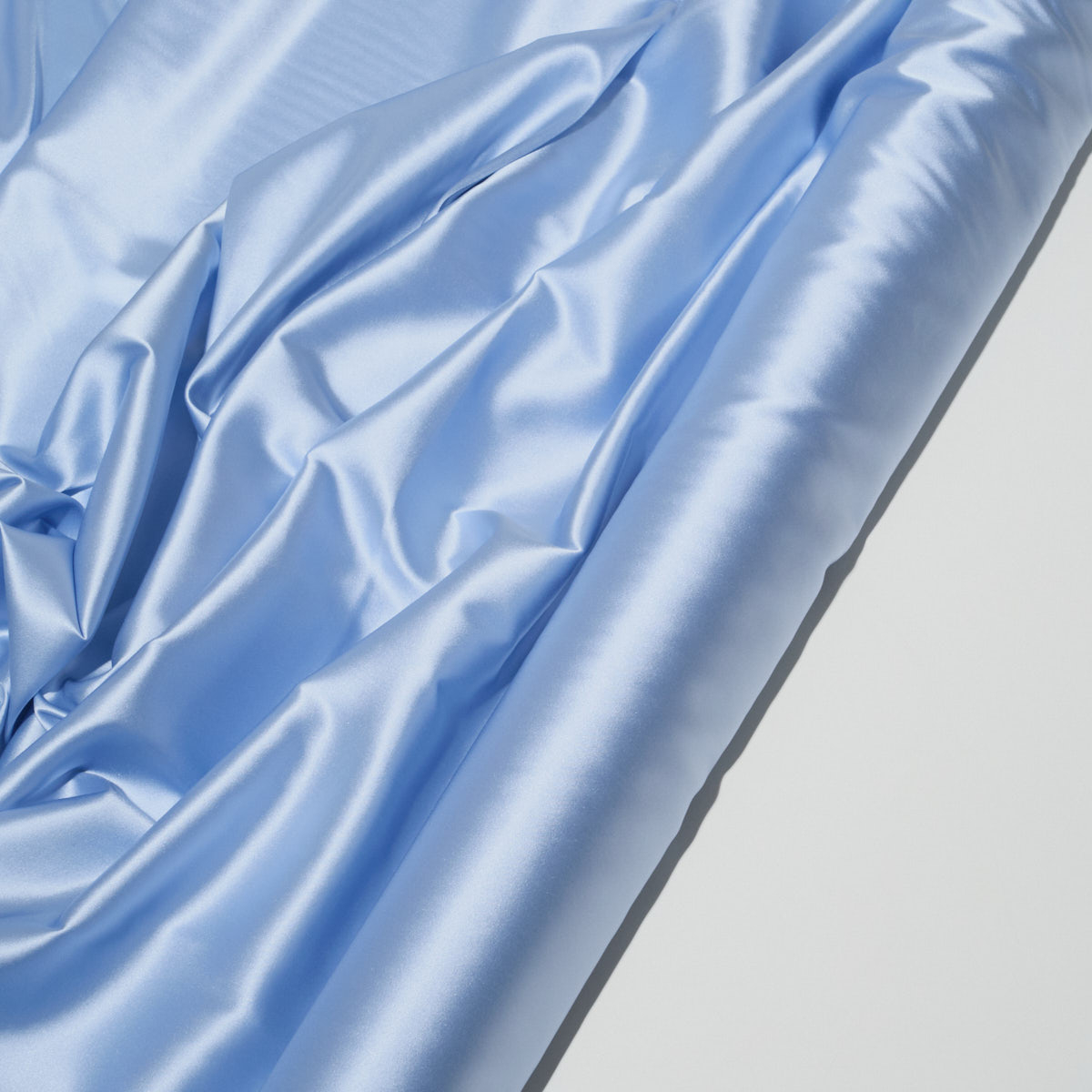 Matase naturala elastica bleu