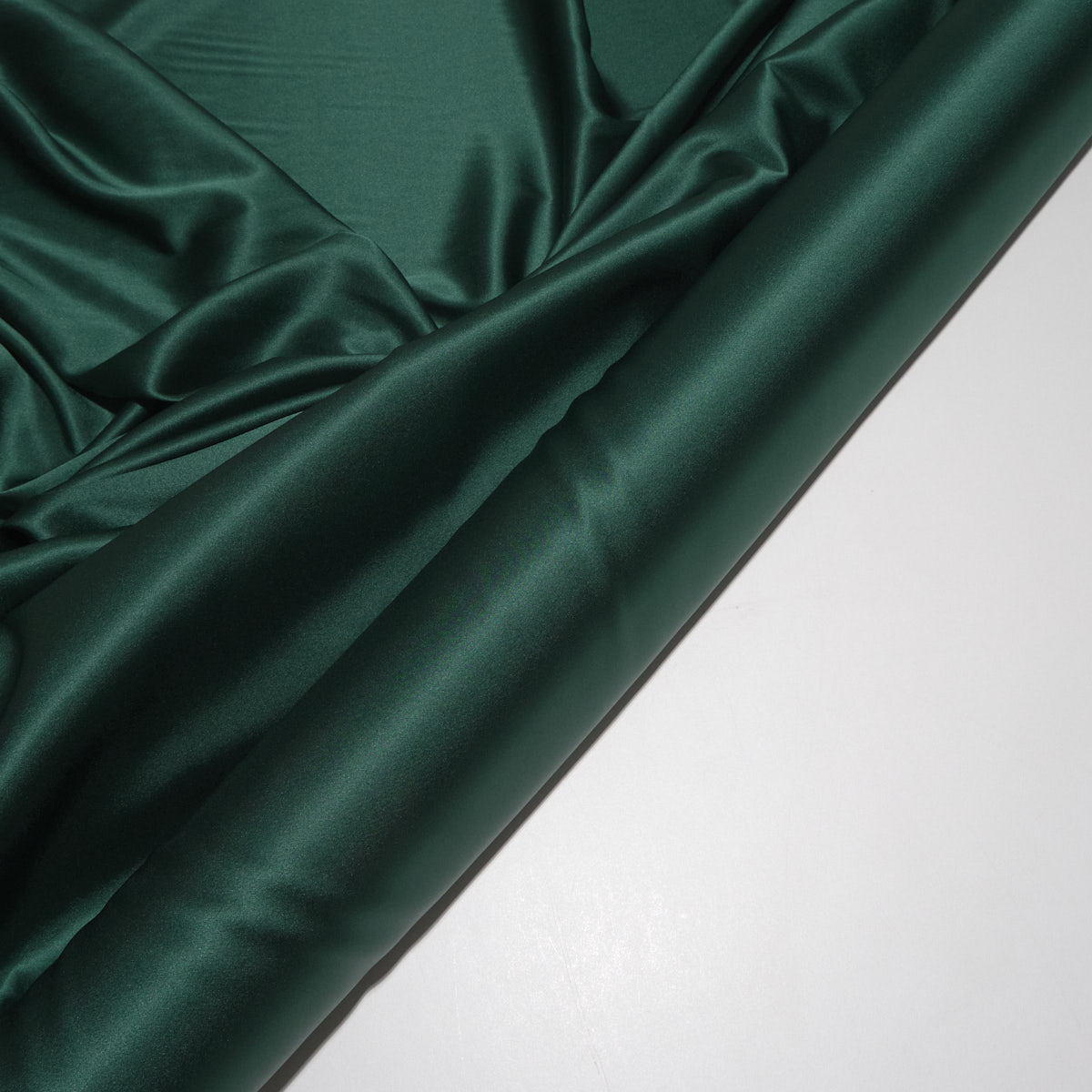 Matase naturala elastica Verde închis