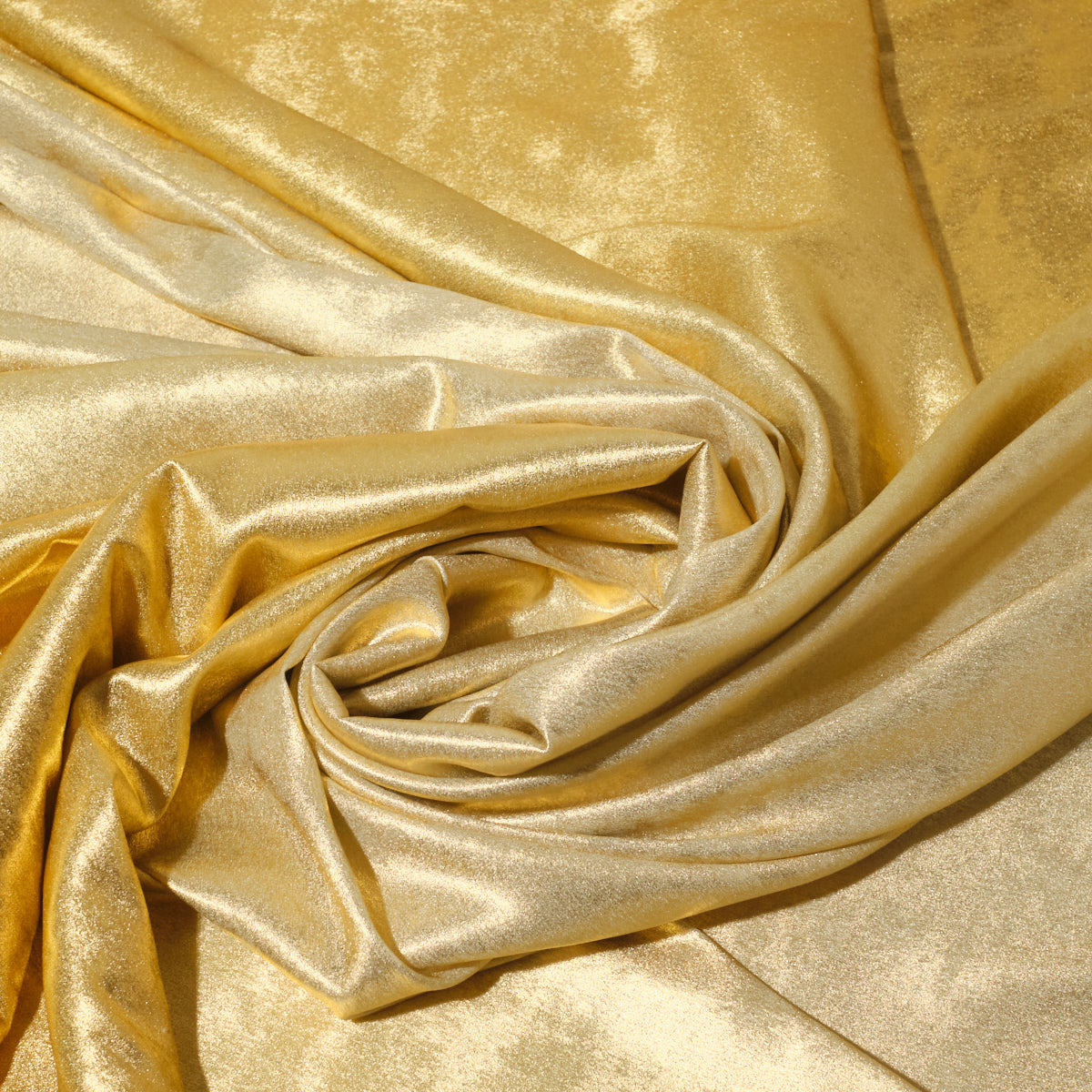 Matase sintetica elastica cu pelicula Aurie in degrade