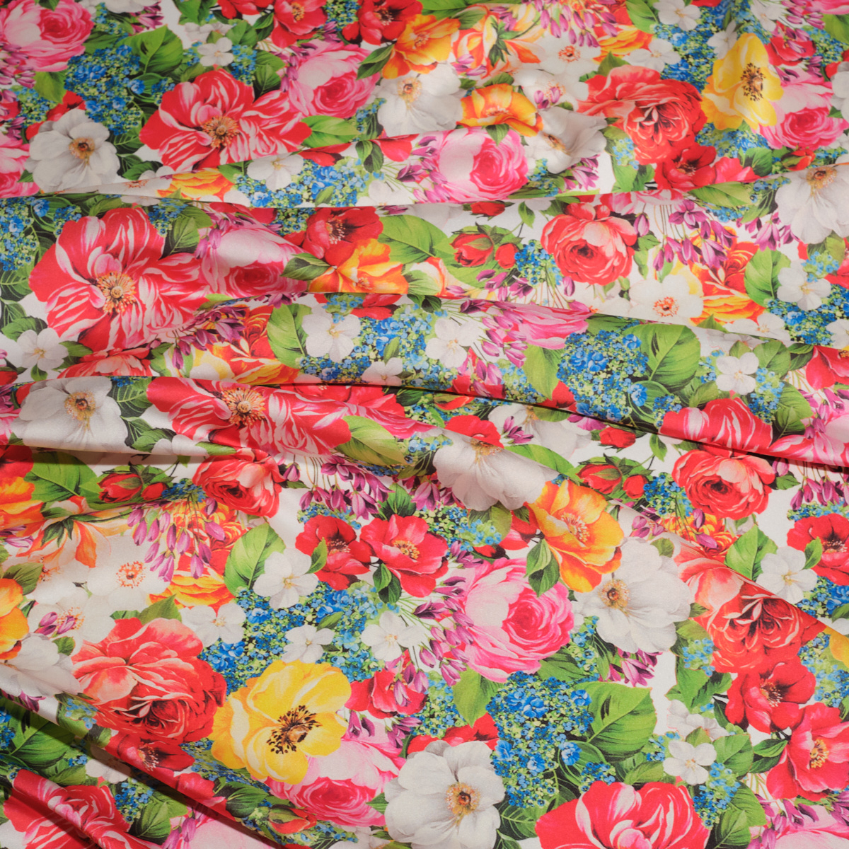 Matase sintetica imprimata digital