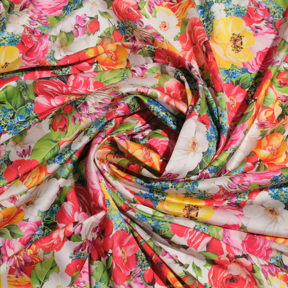 Matase sintetica imprimata digital