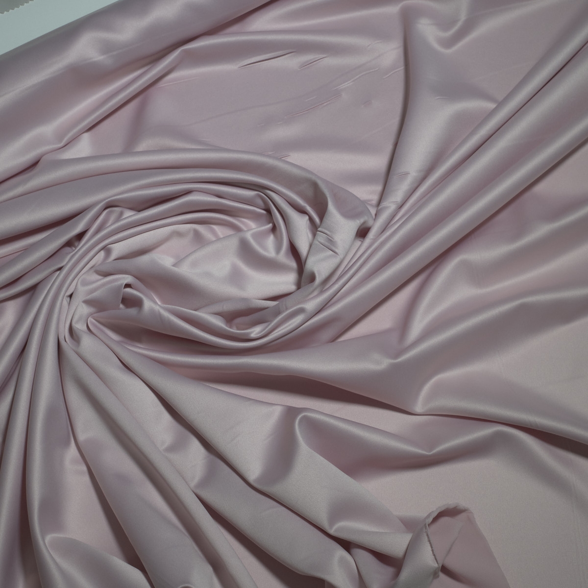 Satin elastic FRENCH Roz prăfuit deschis